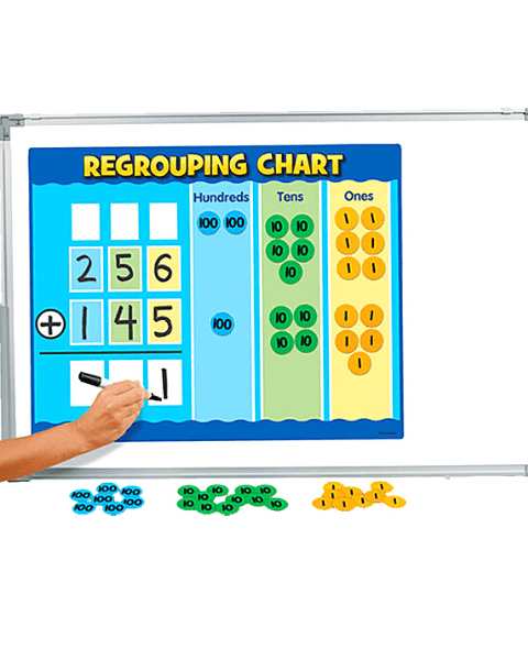 GIANT MAGNETIC REGROUPING CHART – Clever Toys