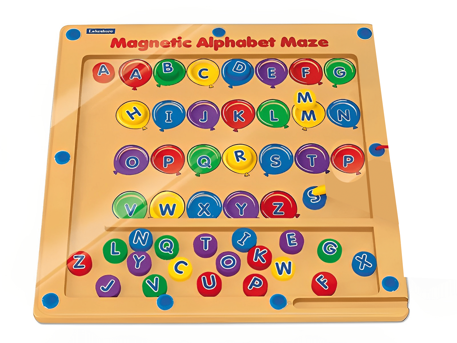 MAGNETIC ALPHABET MAZE – Clever Toys
