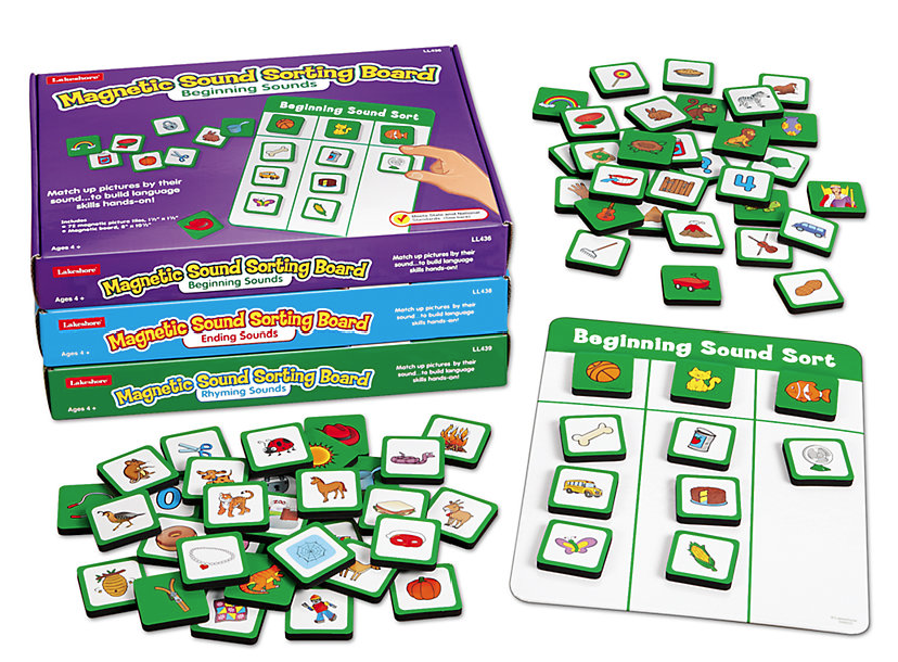 MAGNETIC SOUND SORTING BOARDS – COMPLETE SET – Clever Toys