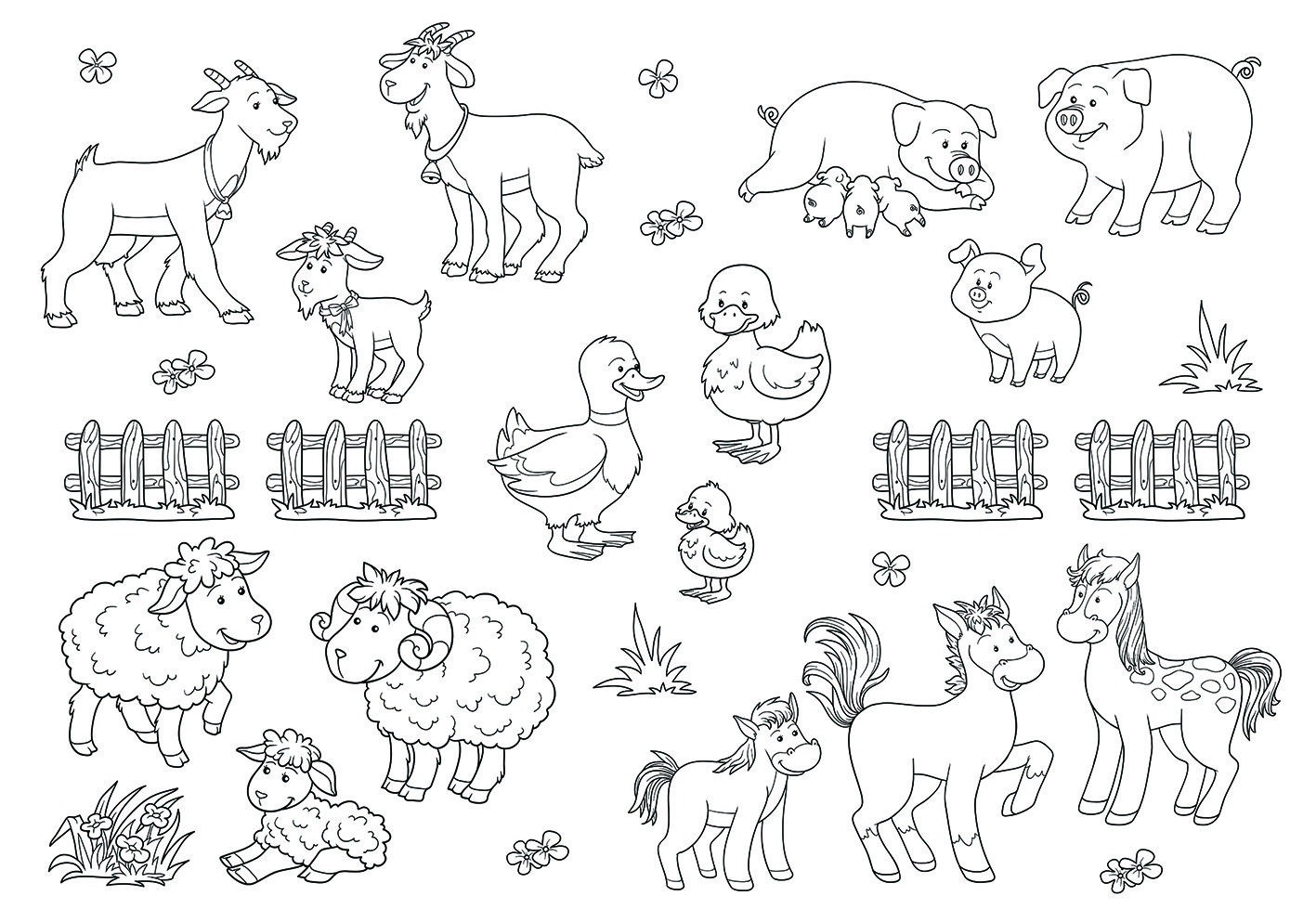 POSTER 10 – FARM ANIMALS – Clever Toys