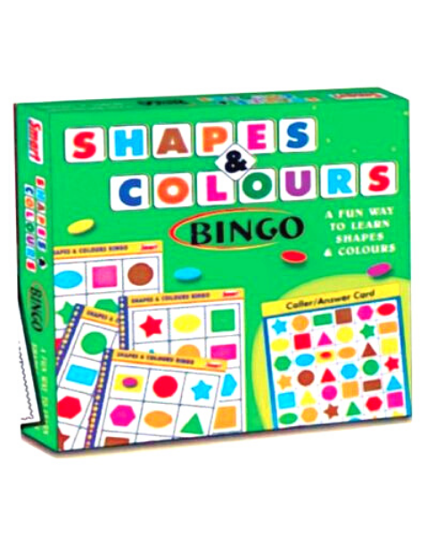 SHAPES AND COLOURS BINGO – Clever Toys