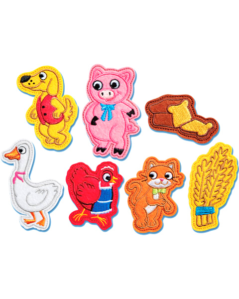 STORYTELLING PUPPETS – LITTLE RED HEN – Clever Toys