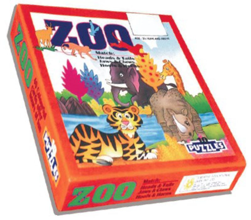 ZOO PUZZLES (10 PUZZLES) – Clever Toys