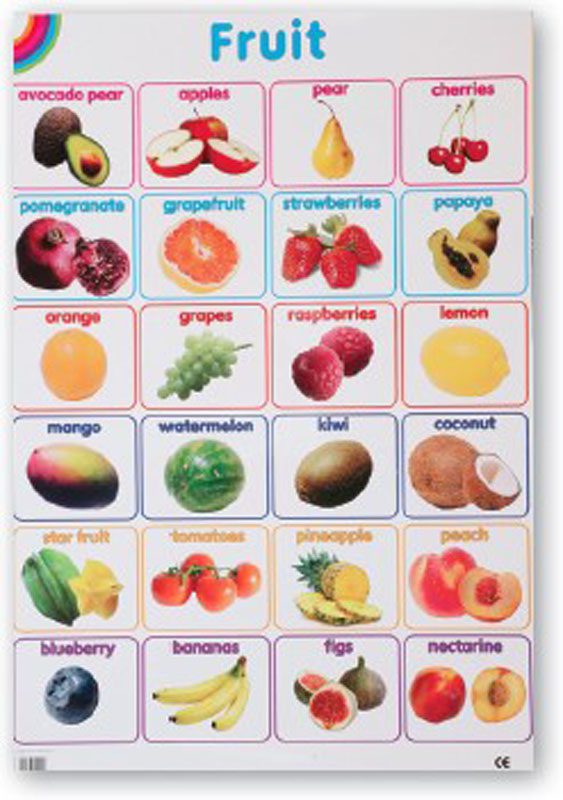FRUIT CHART – Clever Toys