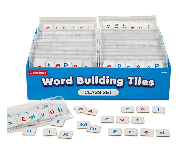 WORD BUILDING TILE CLASS SET – Clever Toys