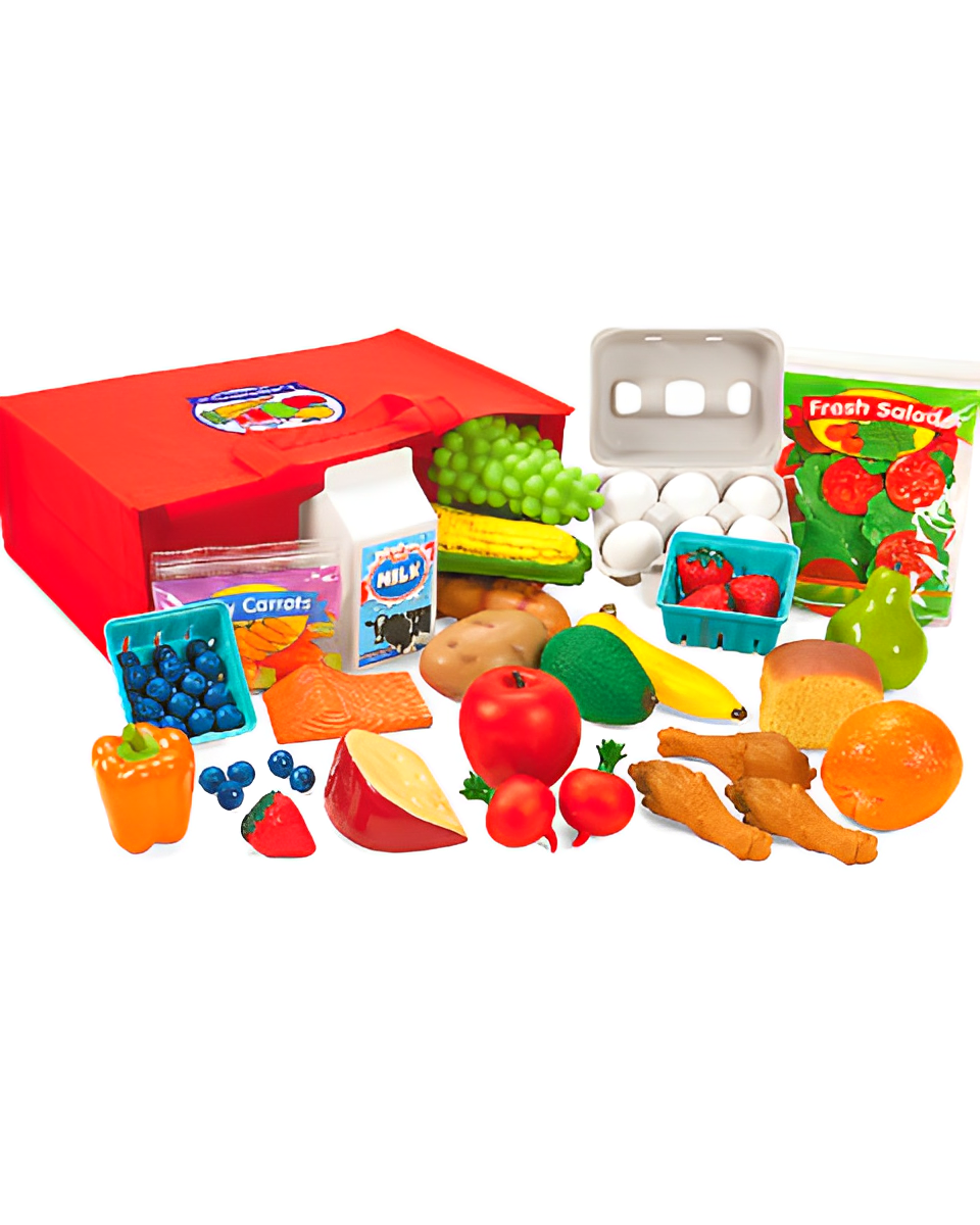 REAL SIZE CLASSROOM FOOD SET – Clever Toys