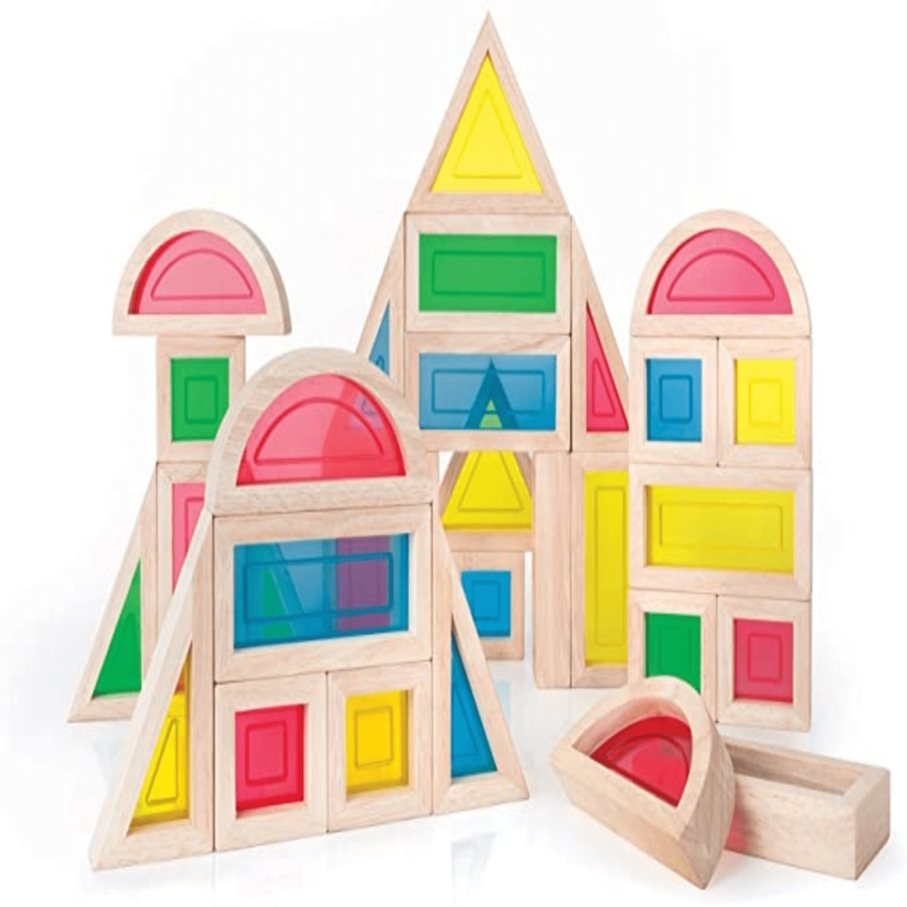 RAINBOW BLOCK SET – Clever Toys