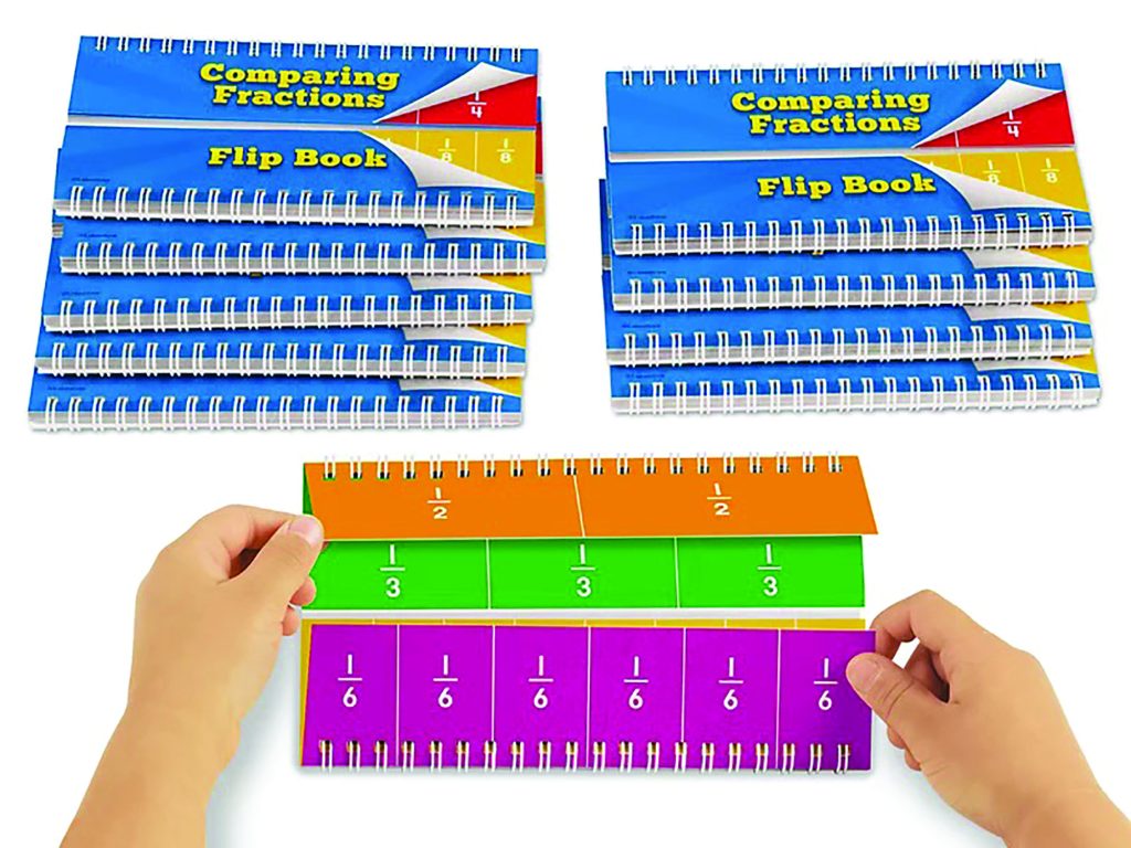 COMPARING FRACTIONS FLIP BOOKS SET OF 10 – Clever Toys