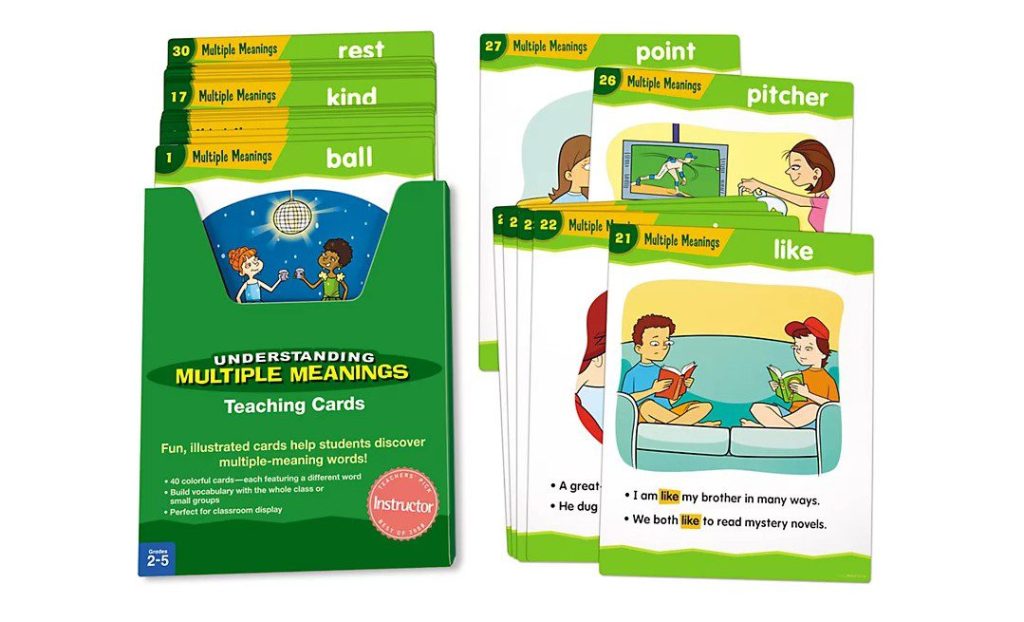 UNDERSTANDING MULTIPLE MEANINGS – Clever Toys
