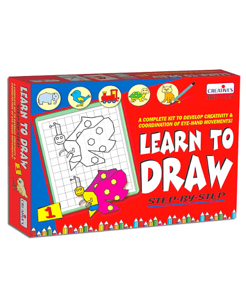 LEARN TO DRAW STEP BY STEP – Clever Toys