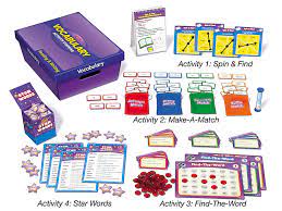 READING & WRITING ACTIVITY STATIONS – VOCABULARY – Clever Toys
