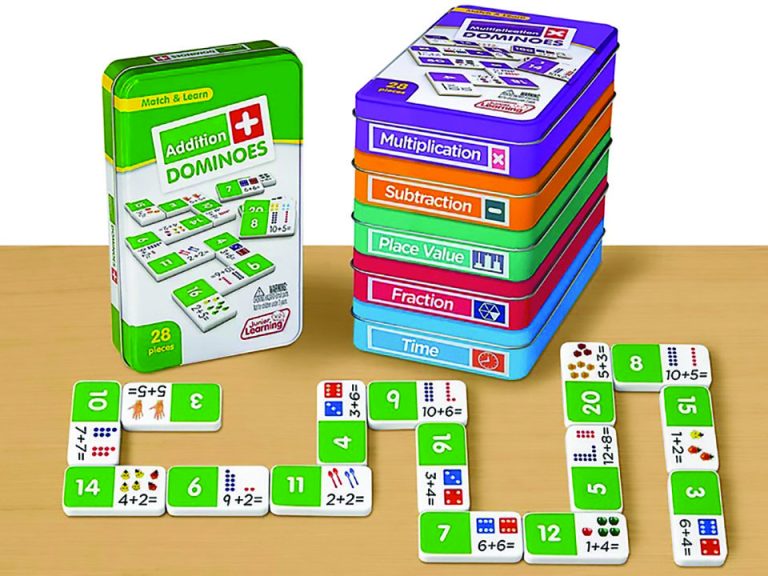 MASTER MATH DOMINOES COMPLETE SET – Clever Toys
